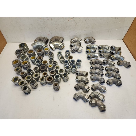 Appleton | Other | Lot 78 Pcs Assorted Appleton Liquid Tight Connector ...
